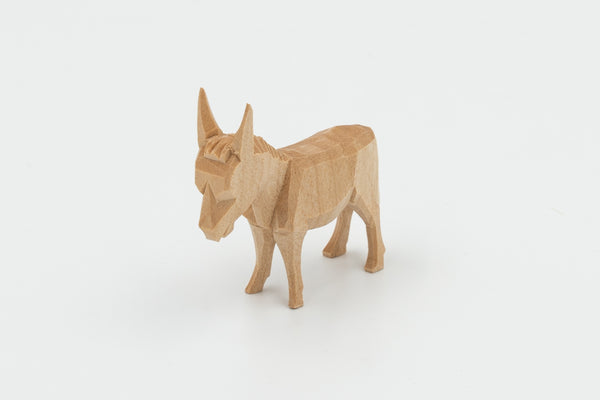 Esel, natur – Kunstgewerbliche Schnitzereien Emil Helbig